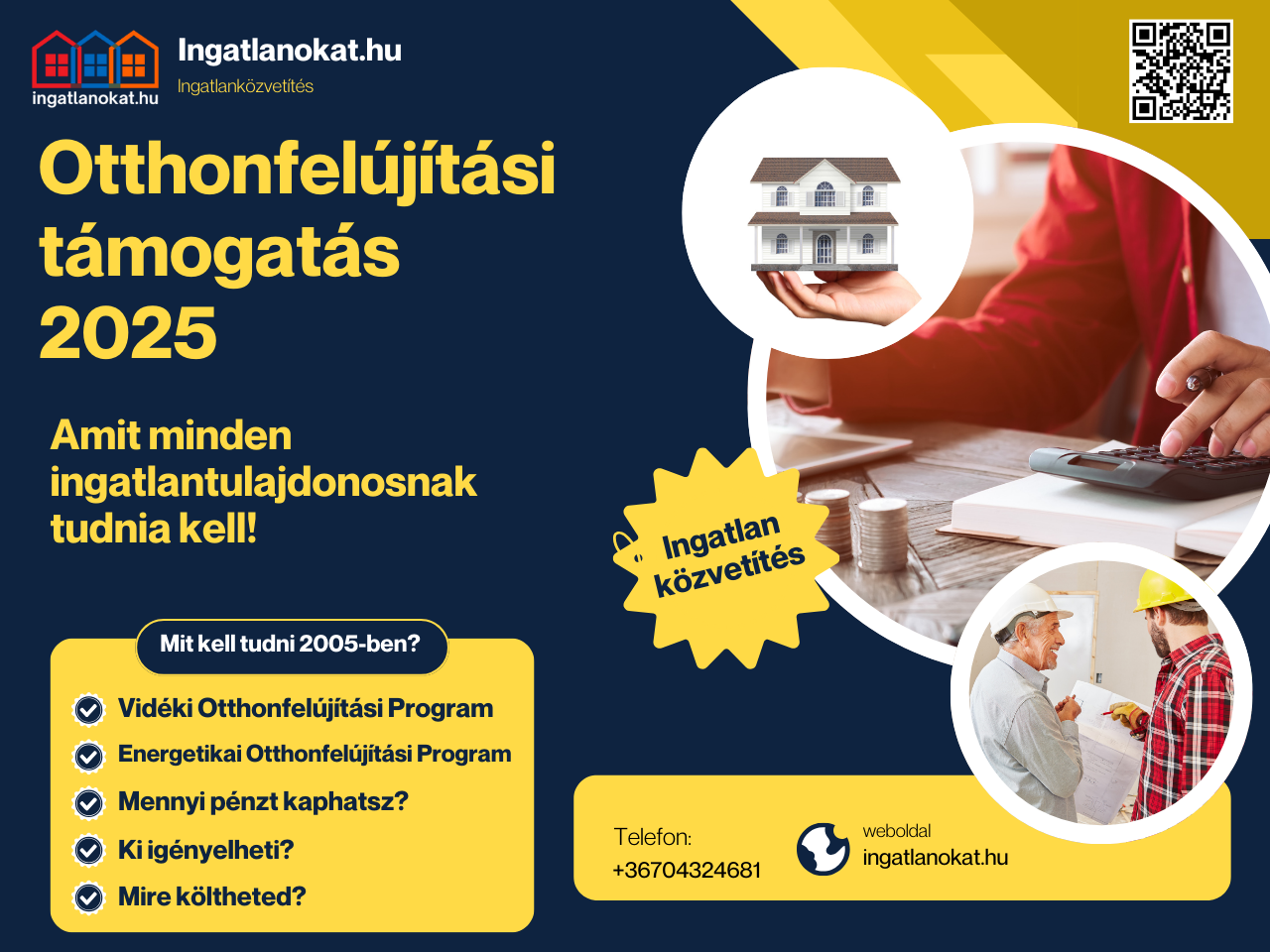 Otthonfelújítási támogatás 2025: Amit minden ingatlantulajdonosnak ...